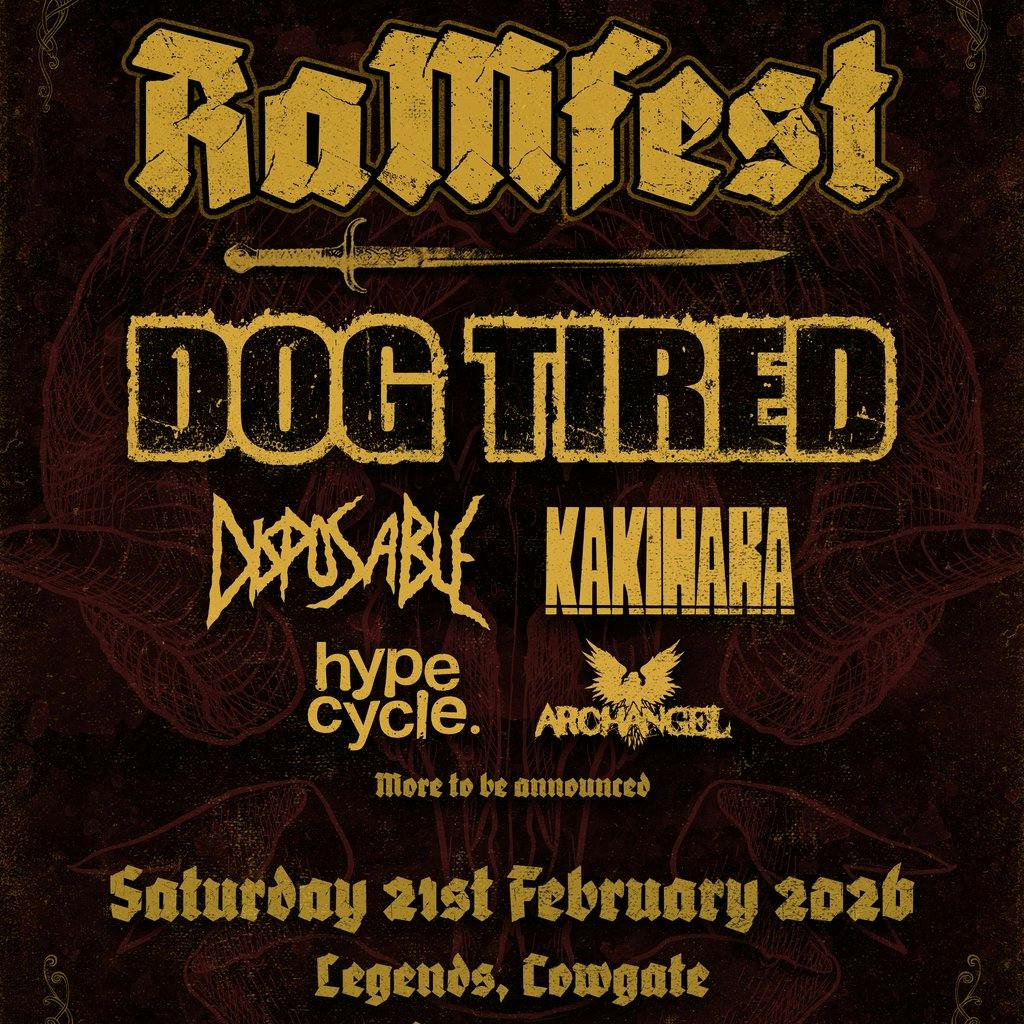 Tickets: RaMFest 2026 | Legends, Edinburgh Edinburgh Sat 21 February 2026