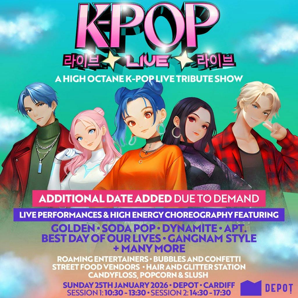 Tickets: K-Pop Live | Depot, Cardiff | SOLD OUT!!! | Depot Cardiff Sun ...