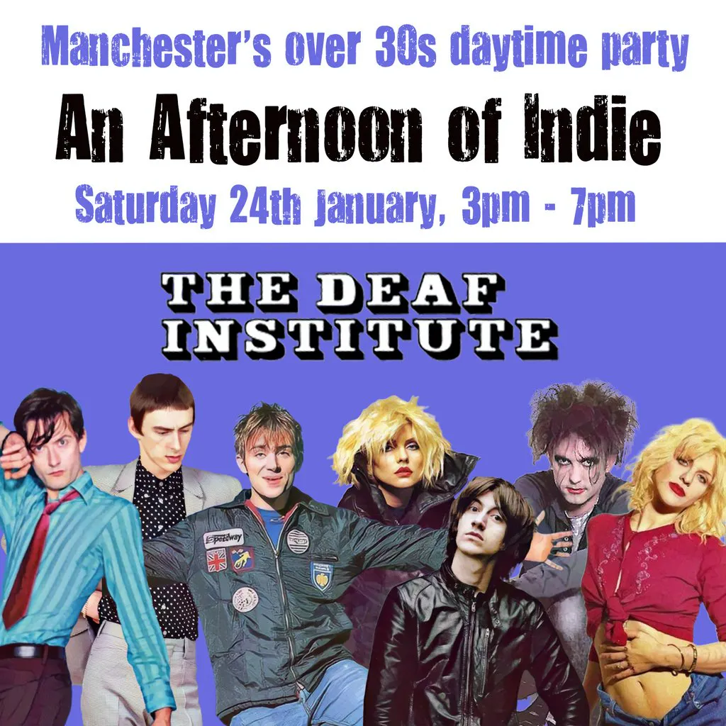 An Afternoon of Indie: MANCHESTER (over 30s), 3pm-7pm *Sold Out* | The ...