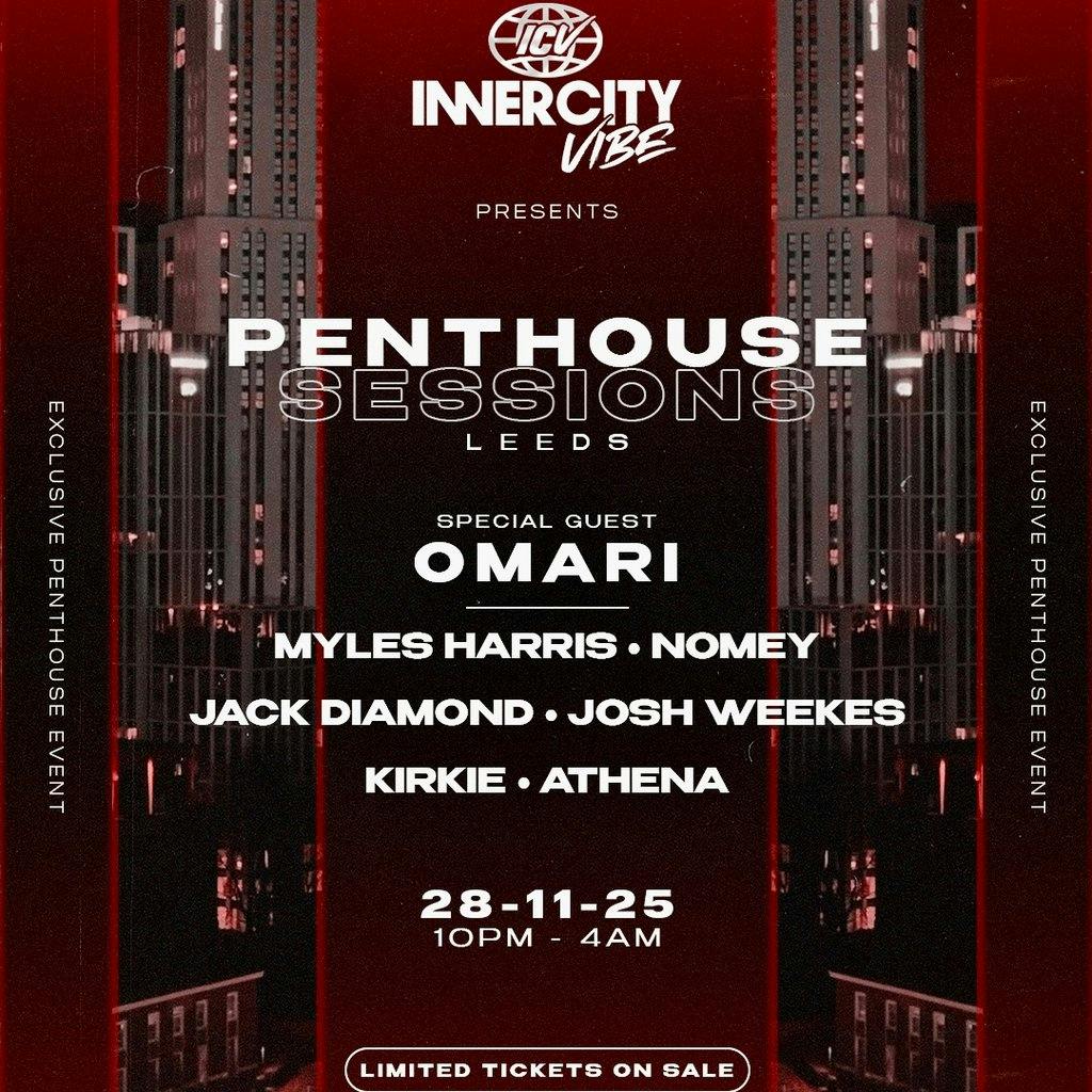 Tickets: INNERCITY VIBE: Penthouse Sessions w/ Omari | Penthouse (Fibre ...