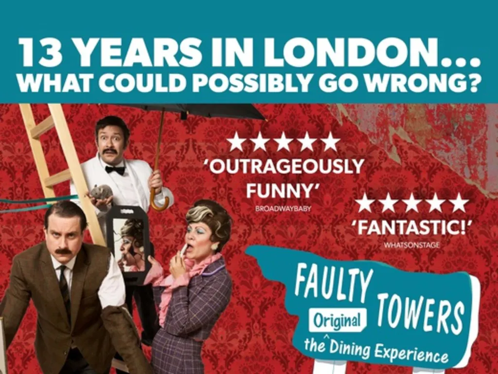Tickets: Faulty Towers The Dining Experience In London's West End ...
