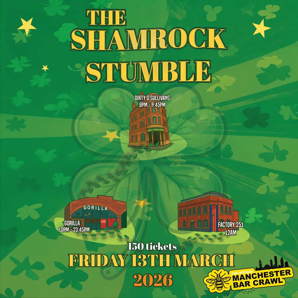 The Shamrock Stumble - Friday 13th Special | Dirty O Sullivans ...