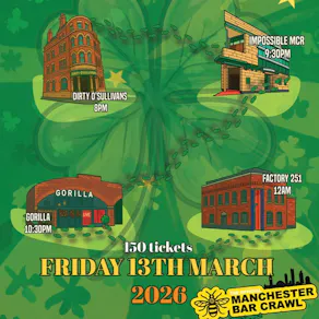 Tickets: The Shamrock Stumble - Friday 13th Special | Impossible ...
