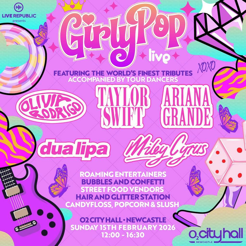 Tickets: GirlyPop Live | O2 City Hall, Newcastle | O2 City Hall Newcastle Newcastle Upon Tyne ...