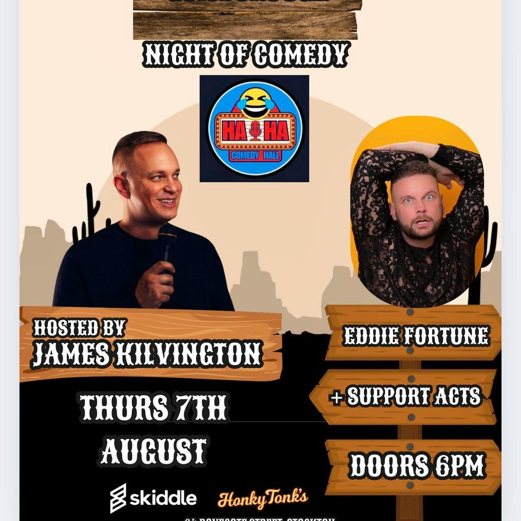 Haha Comedy Hall- Guisborough- James Kilvington & Eddie Fortune ...
