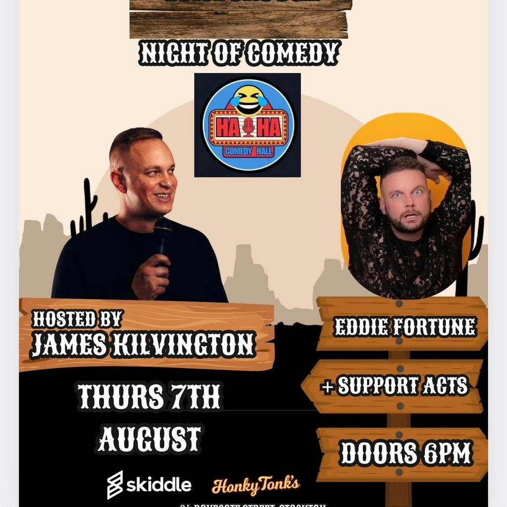 Haha Comedy Hall- Guisborough- James Kilvington & Eddie Fortune ...