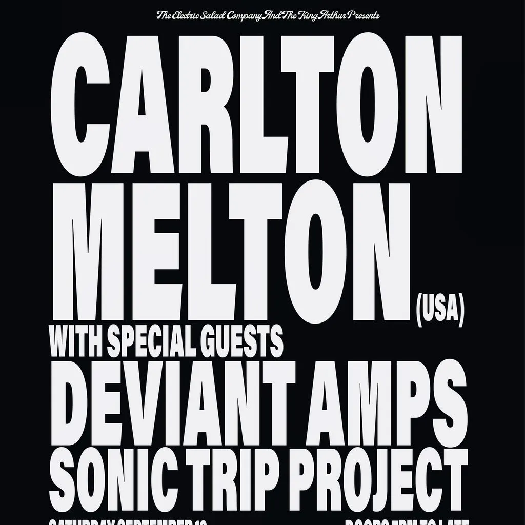 Tickets: Carlton Melton UK/EU tour 2026 | King Arthur Glastonbury Sat ...