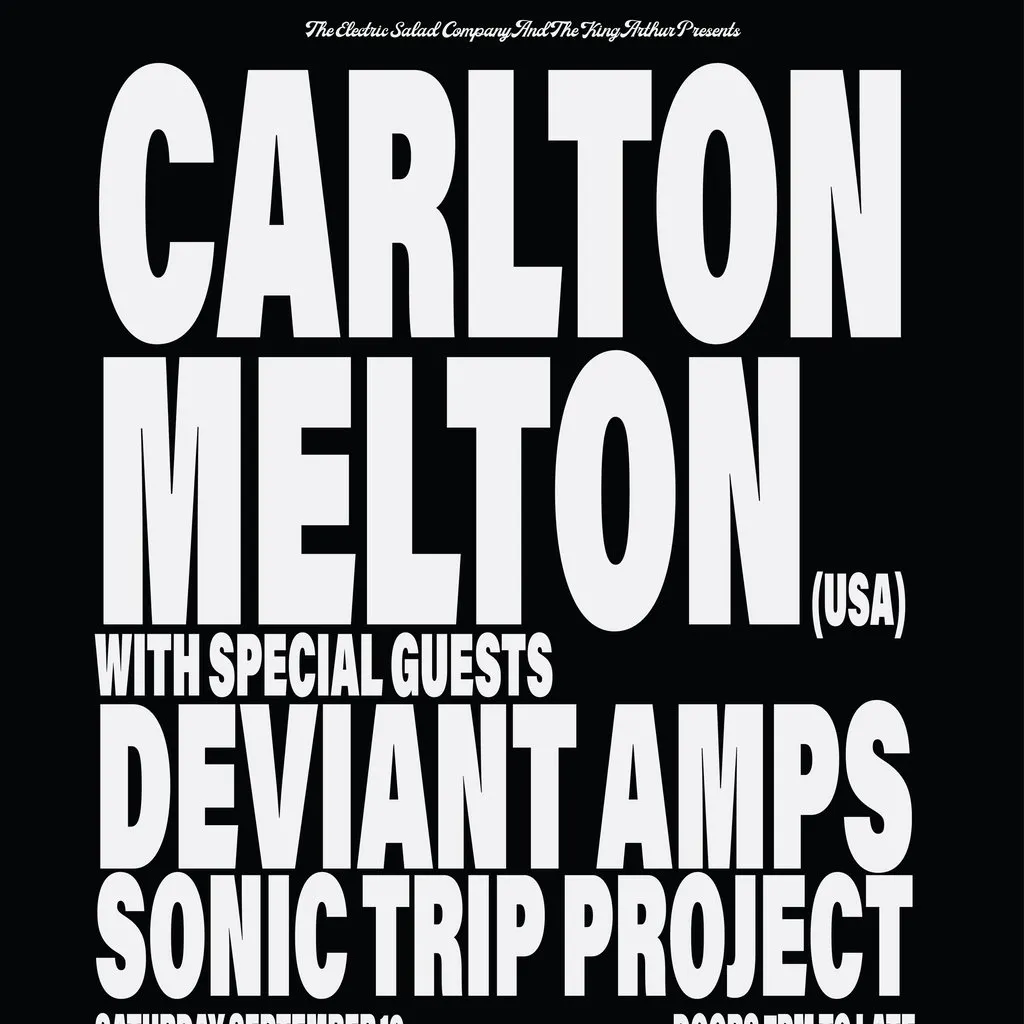 Tickets: Carlton Melton UK/EU tour 2026 | King Arthur Glastonbury Sat ...