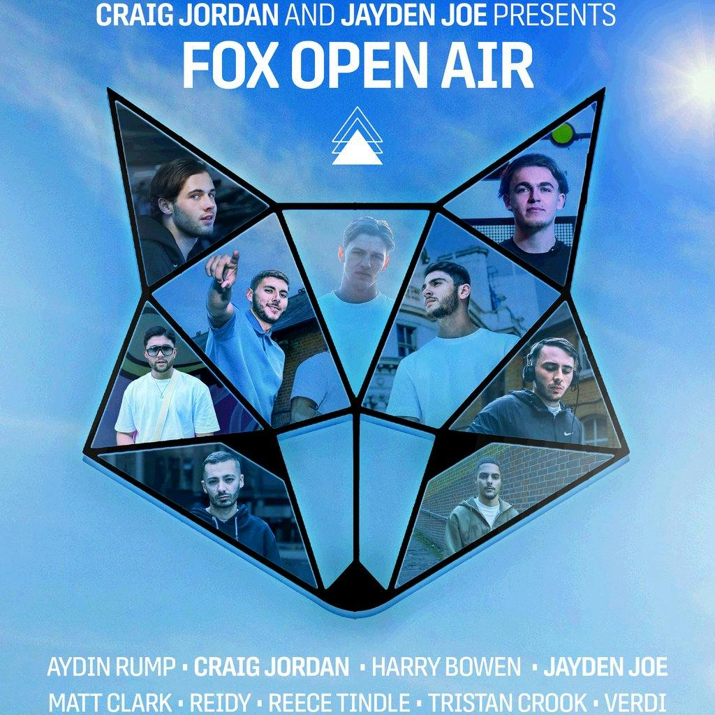 Craig Jordan & Jayden Joe Presents - Fox Open Air | Fox And Hounds ...