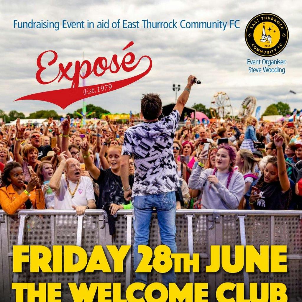 Fundraiser in aid of East Thurrock Community FC | The Welcome Club ...