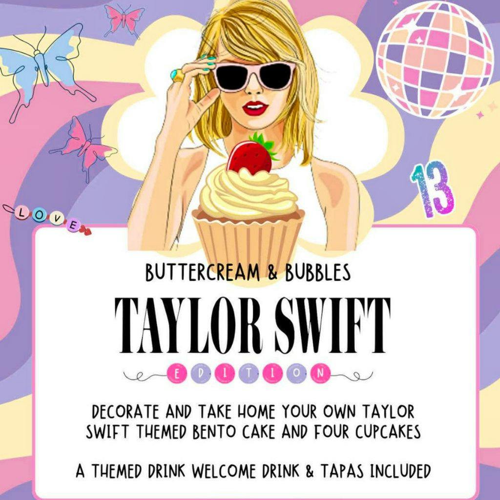 Tickets: *** Buttercream & Bubbles - Taylor Swift Edition *** | The Tickled Trout Newport Sun 05 ...