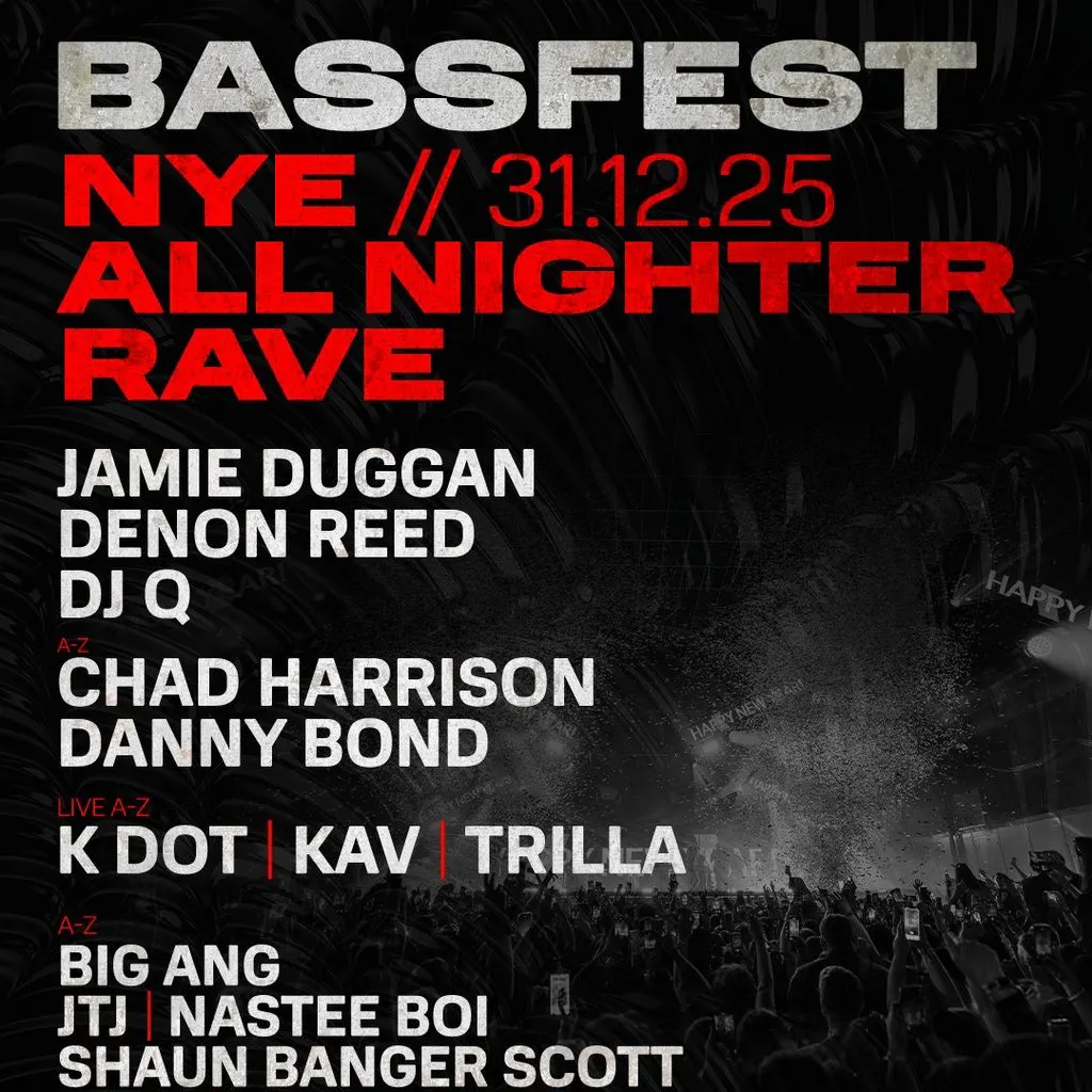 BASSFEST NYE ft Jamie Duggan, Denon Reed & more! | Tank Nightclub ...