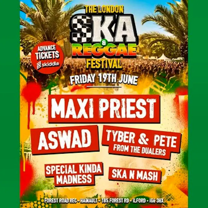 London Ska and Reggae Festival 2027 | Tickets & Line Up | Skiddle