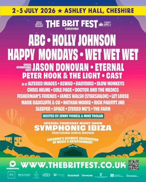 The Brit Fest 2026 | Tickets & Line Up | Skiddle