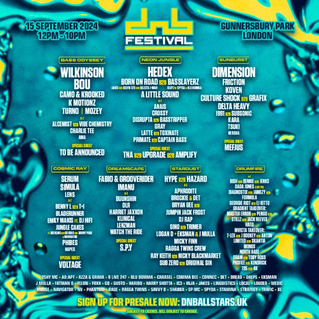 DnB Allstars Festival 2024 | Tickets & Line Up | Skiddle