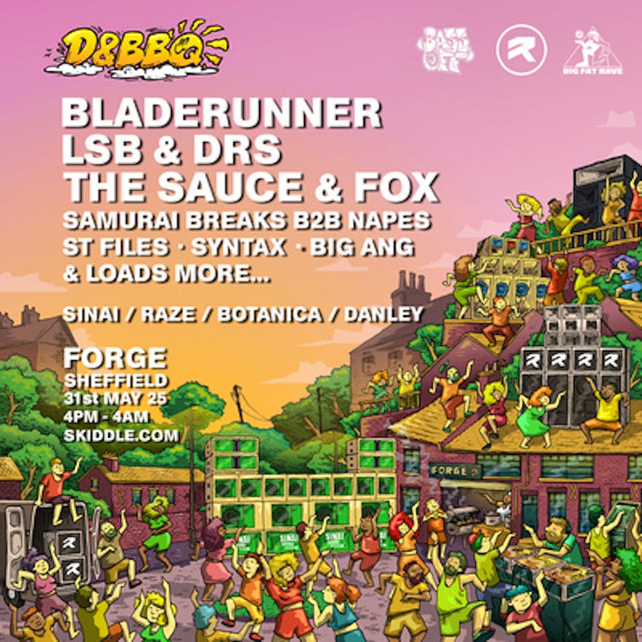 D&BBQ - FORGE Sheffield 2026 | Tickets & Line Up | Skiddle