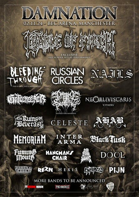 Damnation Festival 2024 | Tickets & Line Up | Skiddle